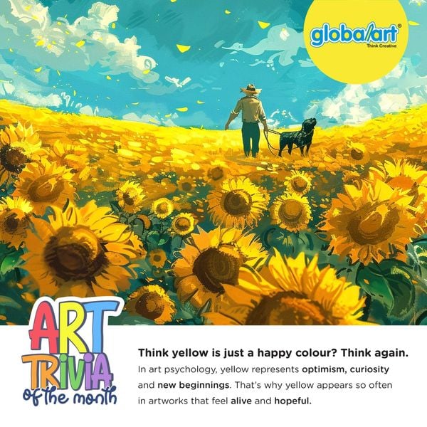 YELLOW – THE COLOR OF JOY & CREATIVITY – Global Art Vietnam