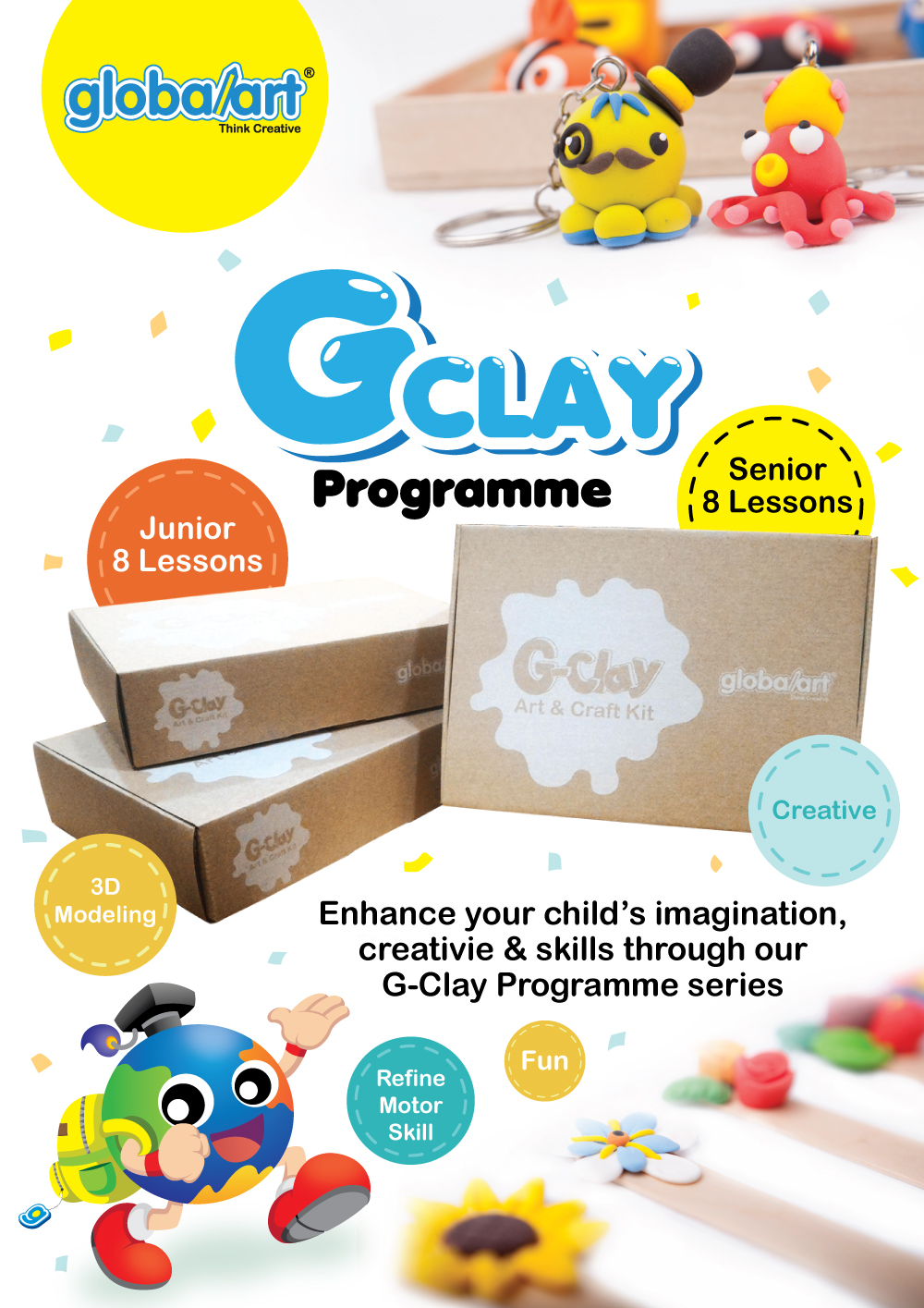 G-Clay Art & Craft Kit Box – Global Art Vietnam